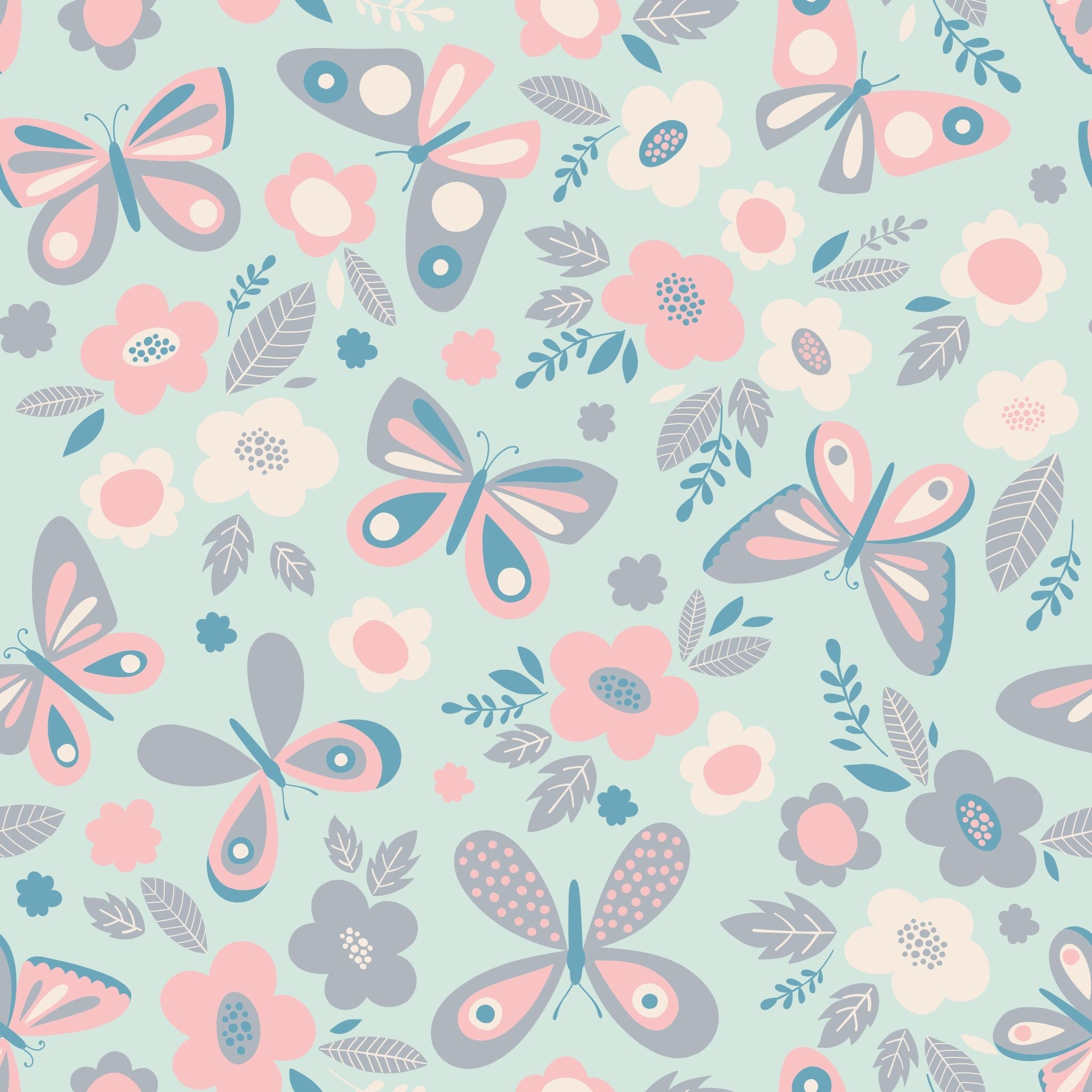 Butterfly Aqua– Sweet Bamboo