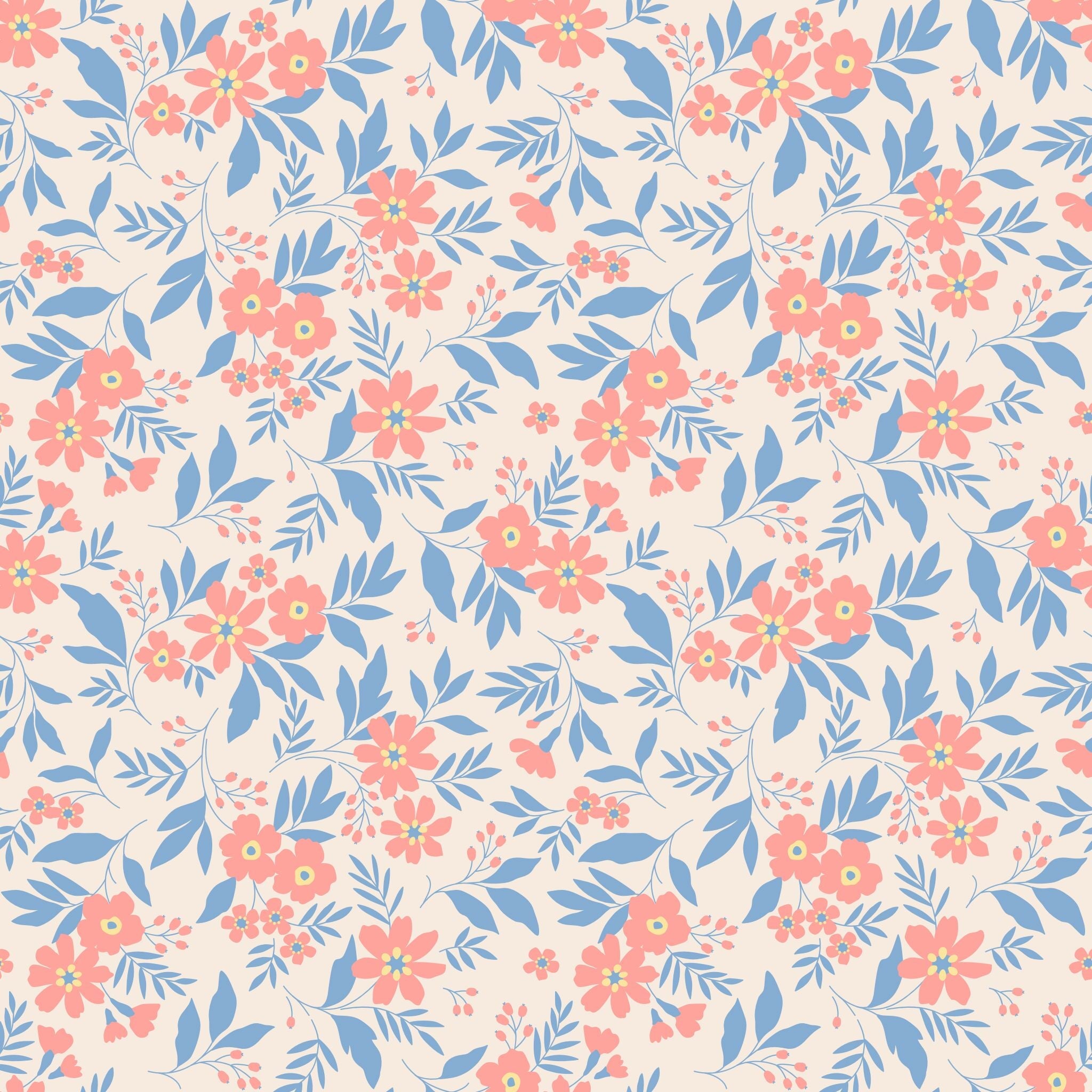Vintage Flower Pink– Sweet Bamboo