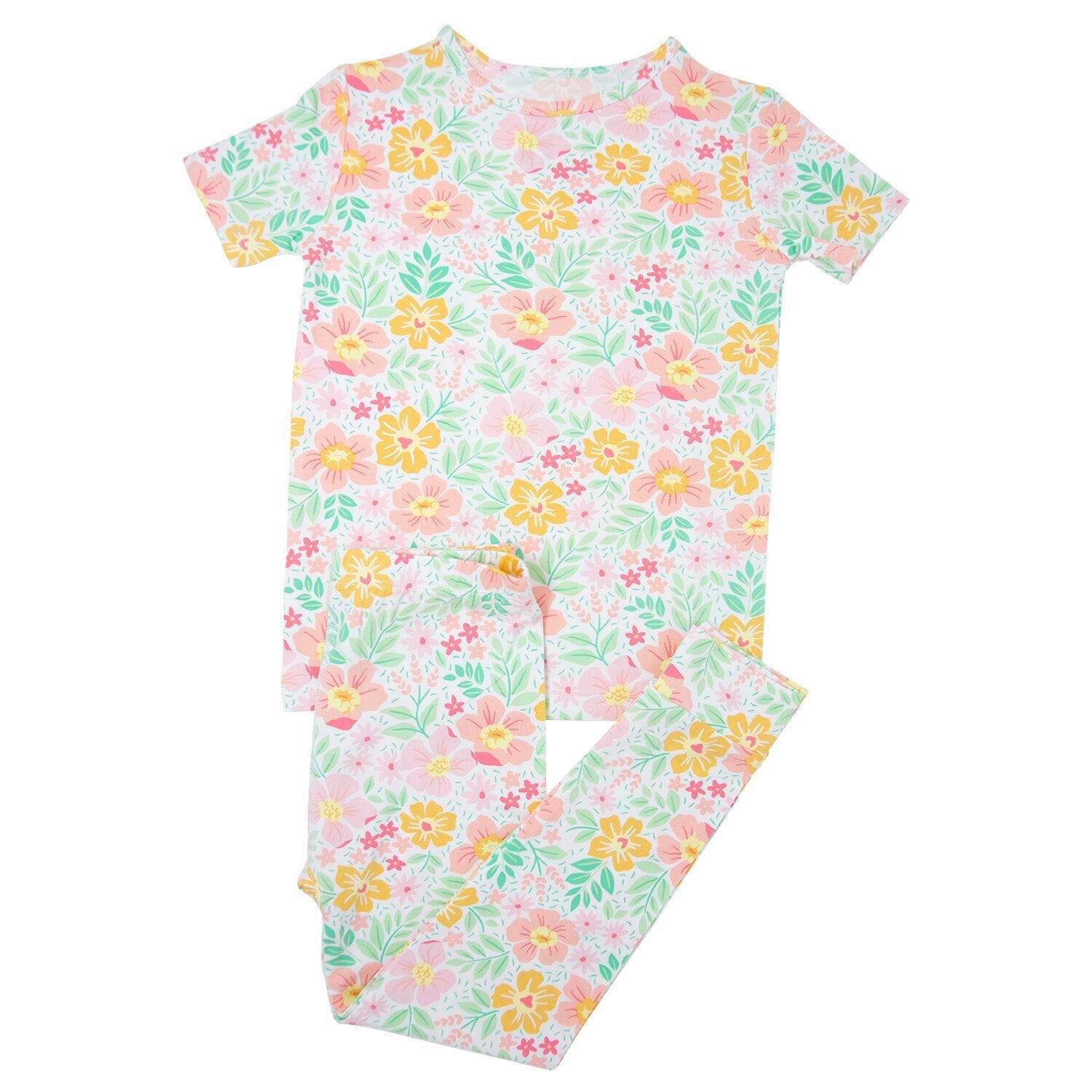 Big Kid Pajama S/S Fantasy Flower– Sweet Bamboo