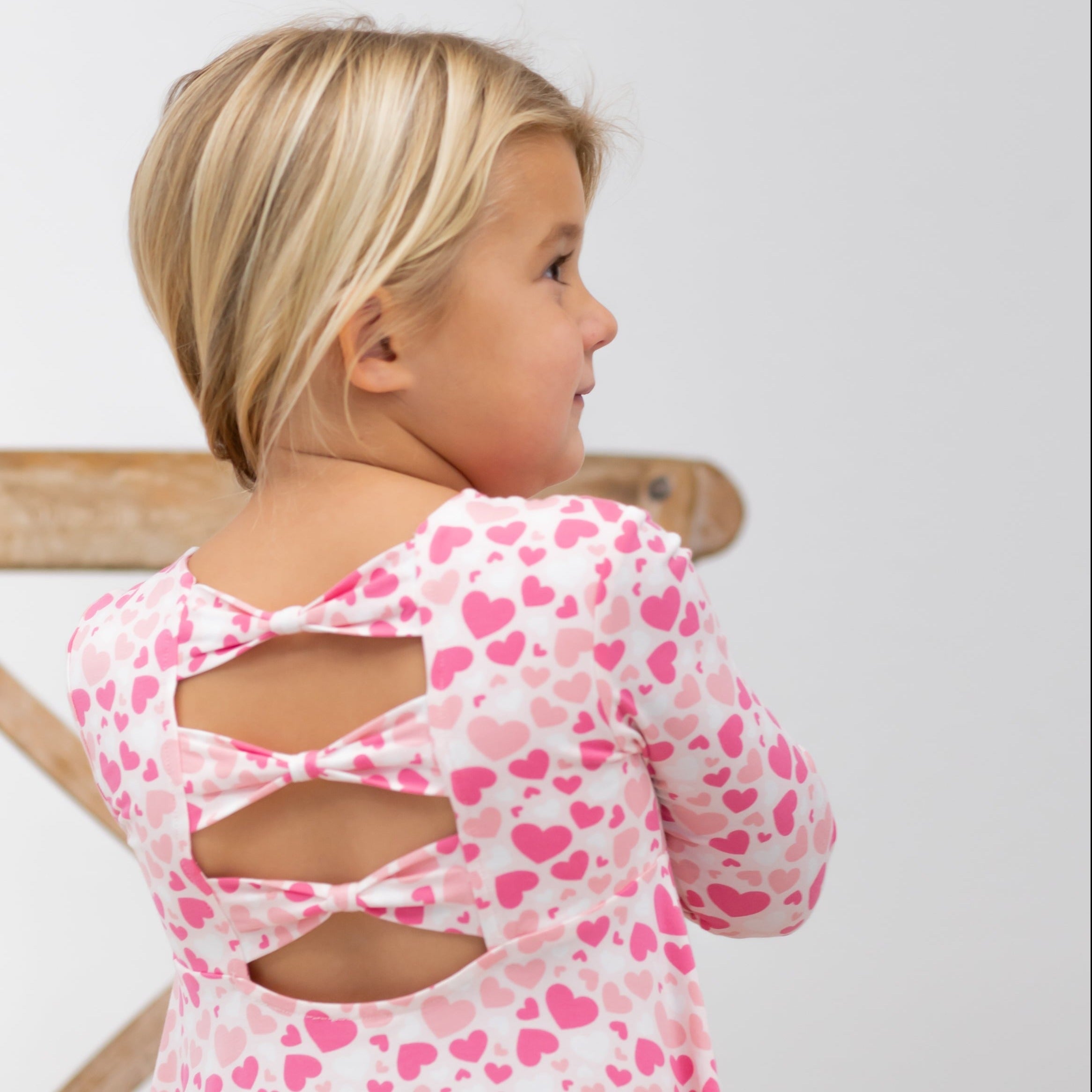 Twirly Bow Dress– Sweet Bamboo